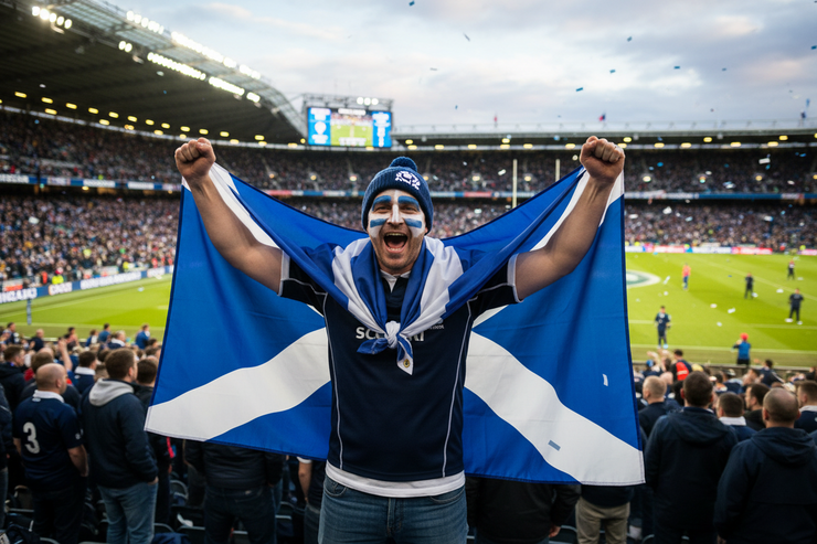 Why Scotland Changed the Saltire Blue to Pantone 300 | Scottish Flag ...