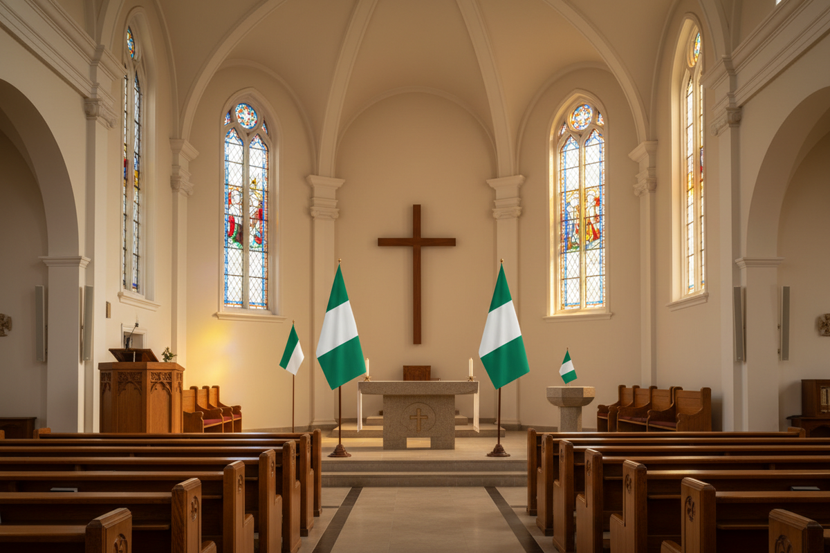 World Day of Prayer 2026: Nigeria Flags for Churches | I Will Give You ...