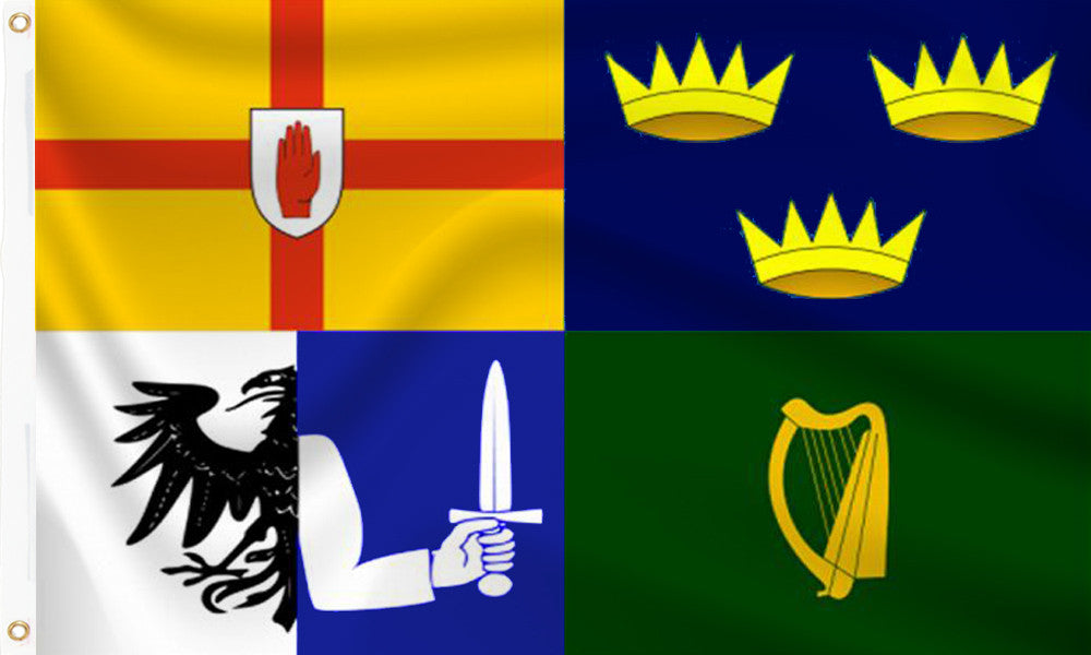 Buy Ireland 4 Provinces Flags | Ireland Four Provinces Flags for sale ...
