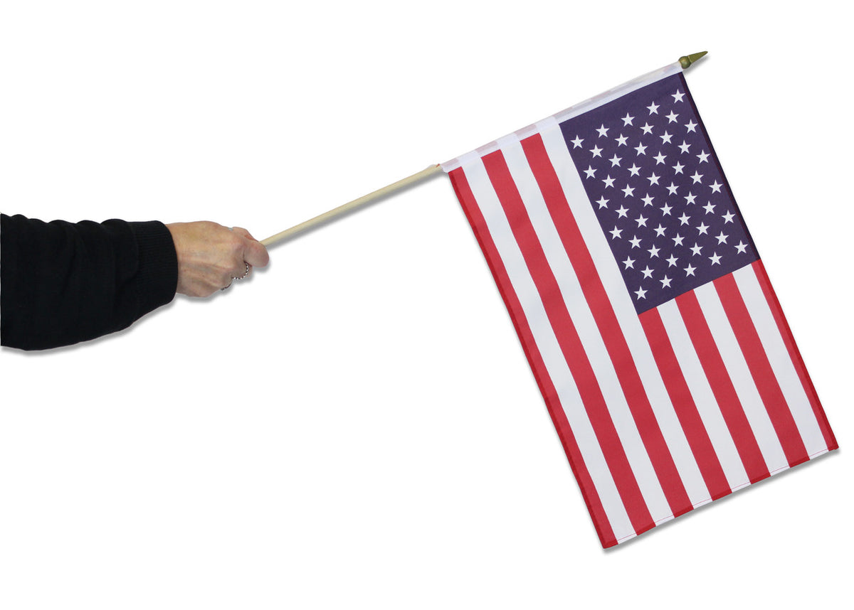 America Waving Flag | Buy USA Hand Flags at Flag and Bunting Store