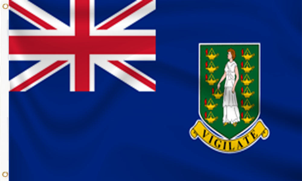 British Virgin Islands Flag - Premium Polyester National Flags | UK ...