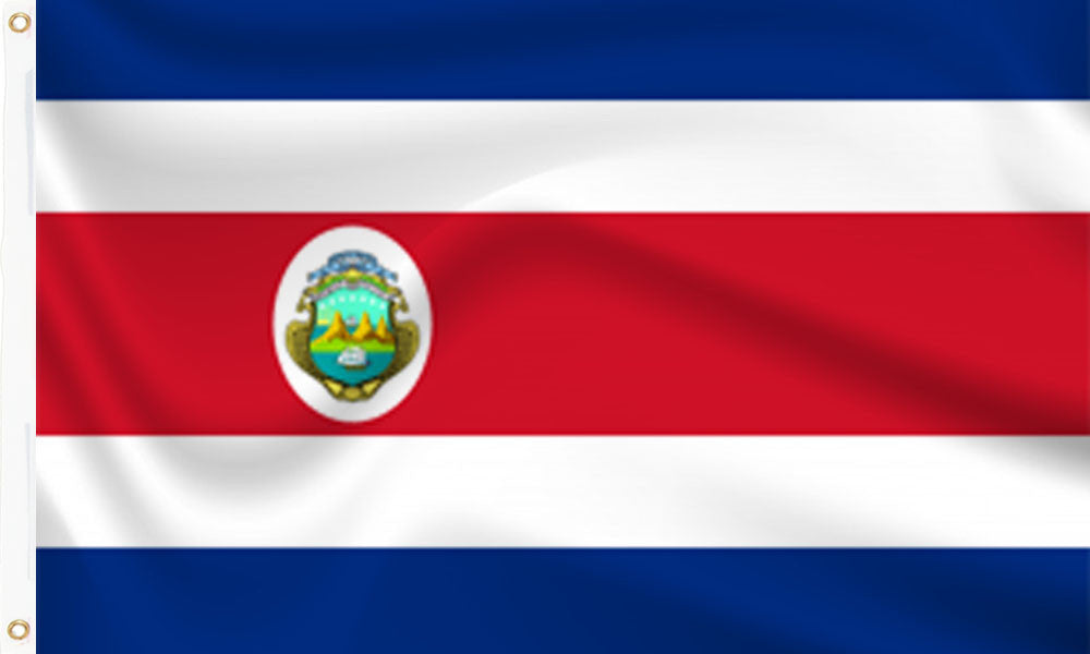 Buy Costa Rica Flags | Costa Rican Flags for sale at Flag and Bunting Store