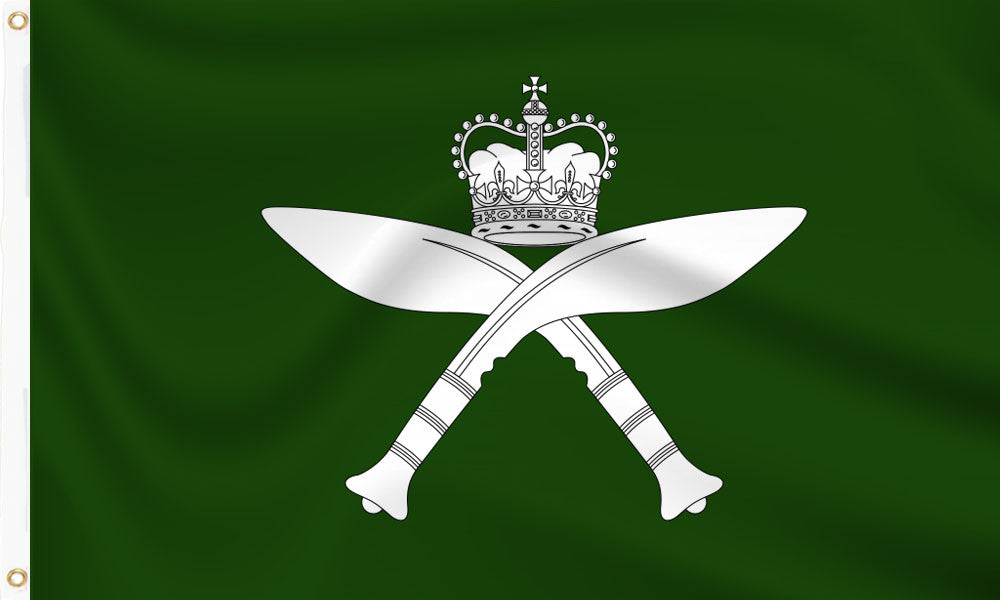 Royal Gurkha Rifles Camp Flag - Regimental Flags | Premium Polyester ...