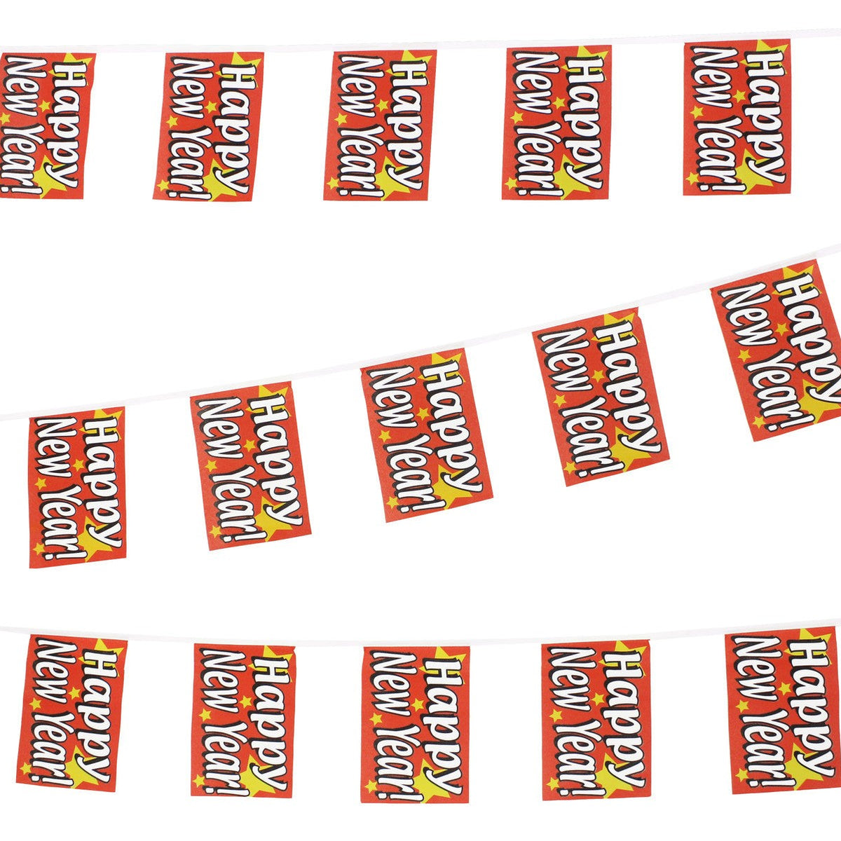 New Year Bunting | Buy Happy New Year Flag Bunting at Flag and Bunting ...