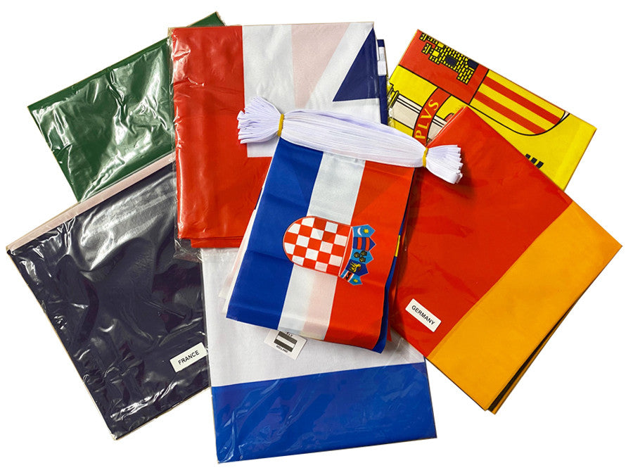 Buy Eurovision Flag and Bunting Party Pack (6 Flags + 1 Bunting) - SAVE ...