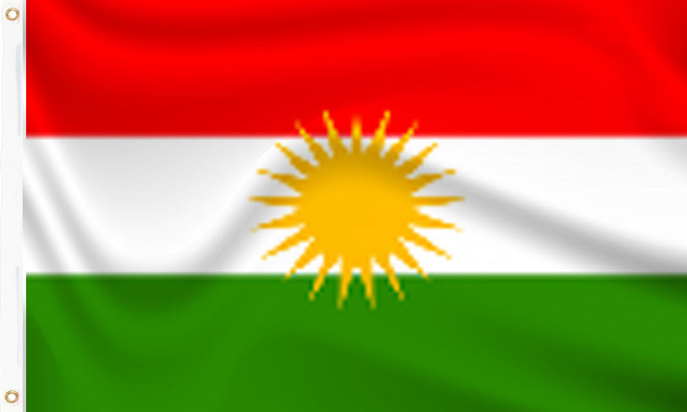 Buy Kurdistan Flags | Kurdistan Flags for sale at Flag and Bunting Store
