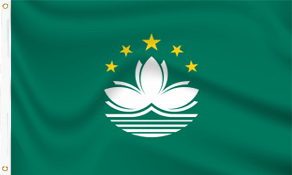 Macau Flag - Premium Polyester National Flags | UK Fast Delivery – Flag ...