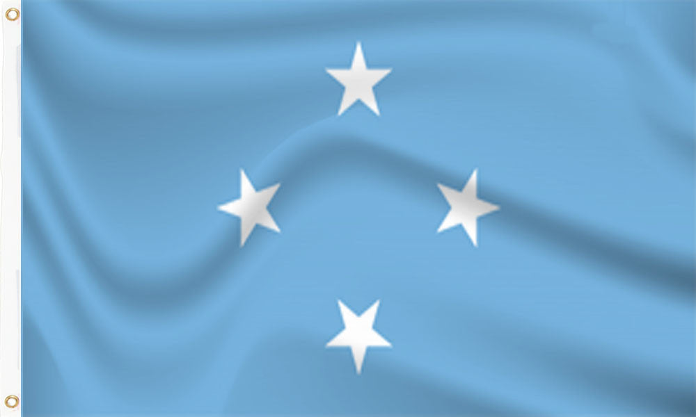 Micronesia Flag - Premium Polyester National Flags | UK Fast Delivery ...