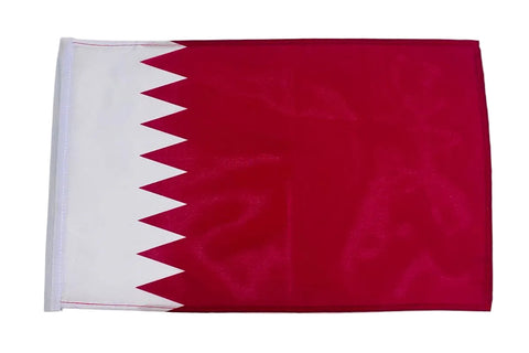 Qatar Flag - Premium Polyester National Flags | UK Fast Delivery – Flag ...