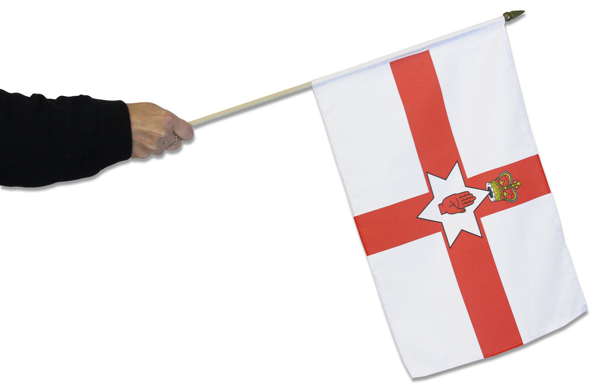Northern Ireland Red Hand Waving Flag | Buy Northern Ireland Ulster ...