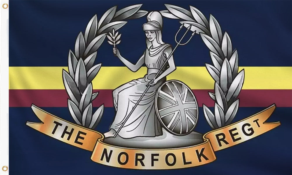 Royal Norfolk Regiment Flag - Regimental Flags | Premium Polyester ...
