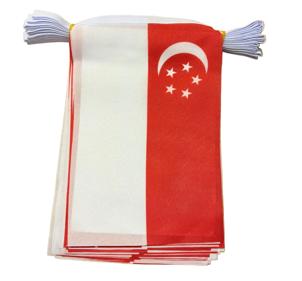 Singapore Flag Bunting - Premium Polyester Fabric | UK Fast Delivery ...