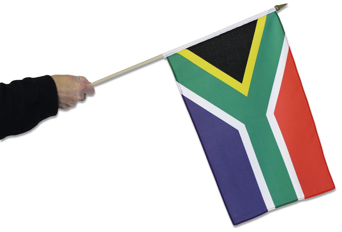 South Africa Waving Flag | Buy South Africa Hand Flags at Flag and ...
