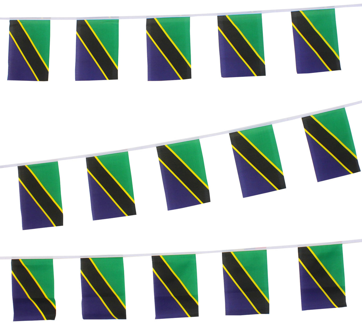 Tanzania Bunting | Buy Tanzania Flag Bunting at Flag and Bunting Store