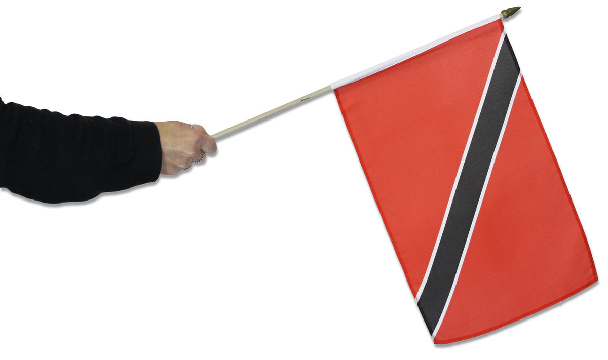 Trinidad and Tobago Waving Flag | Buy Trinidad and Tobago Hand Flags at ...