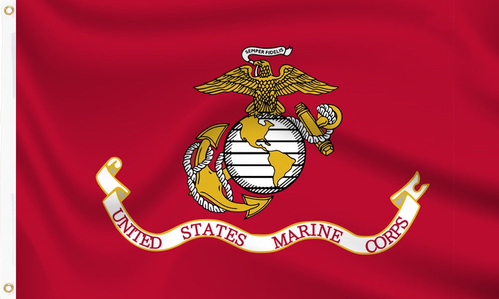 US Marine Corps Flag - US Military Flags | Premium Quality UK Delivery ...
