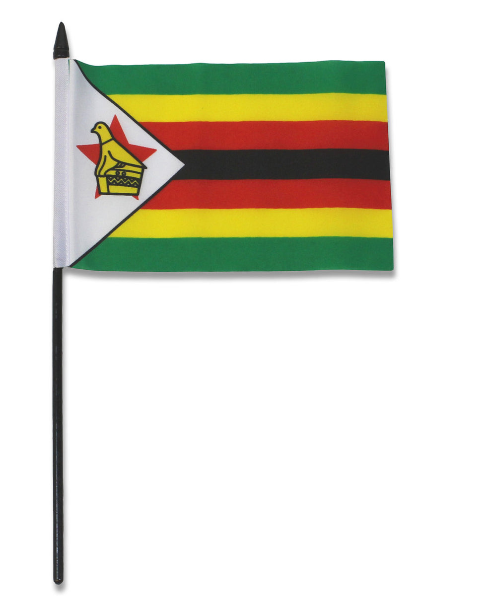 Zimbabwe Desk Flag | Buy Zimbabwe Table Flags at Flag and Bunting Store