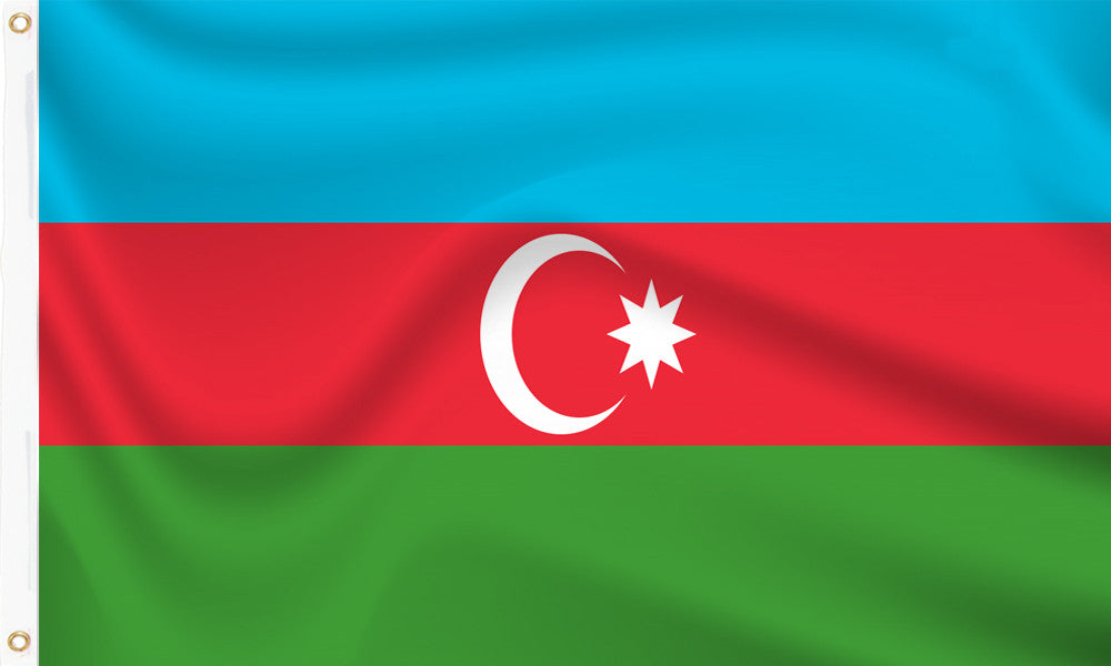 Buy Azerbaijan Flags | Azerbaijan Flags for sale at Flag and Bunting Store