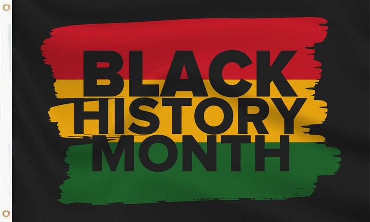 Black History Month Flag - Premium Polyester Flags | UK Fast Delivery ...