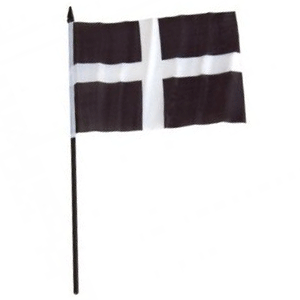 Cornwall St Pirans Desk Flag | Buy Cornish Table Flags at Flag and ...