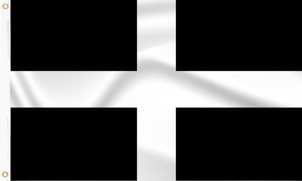 Buy Cornwall St Pirans Flags | Cornish Flags for sale at Flag and ...