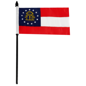 Georgia Desk Flag | Buy Georgia State Table Flags at Flag and Bunting Store