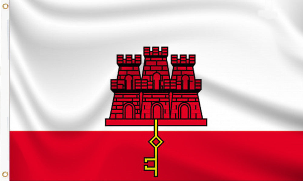Buy Gibraltar Flags | Gibraltar Flags for sale at Flag and Bunting Store