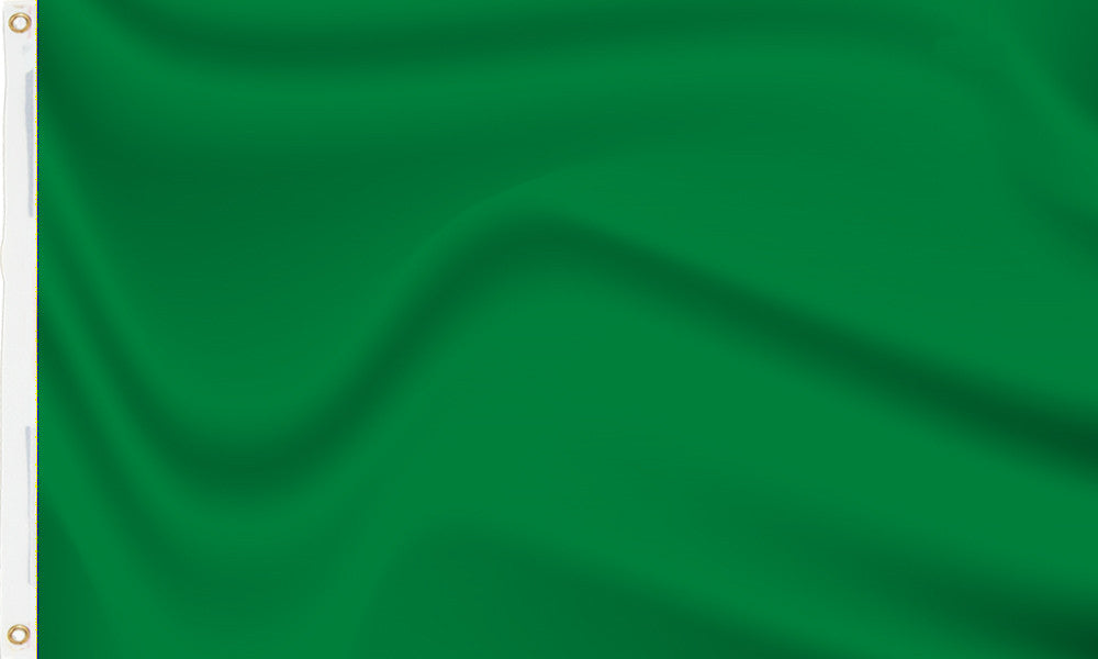 Buy Green Flags | Plain Green Flags for sale at Flag and Bunting Store