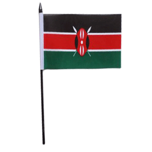 Kenya Desk Flag | Buy Kenyan Table Flags at Flag and Bunting Store