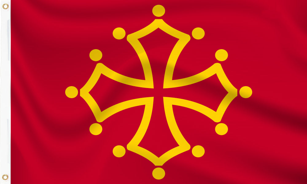 Midi Pyrenees Flag - European Regional Flags | UK Fast Delivery – Flag ...