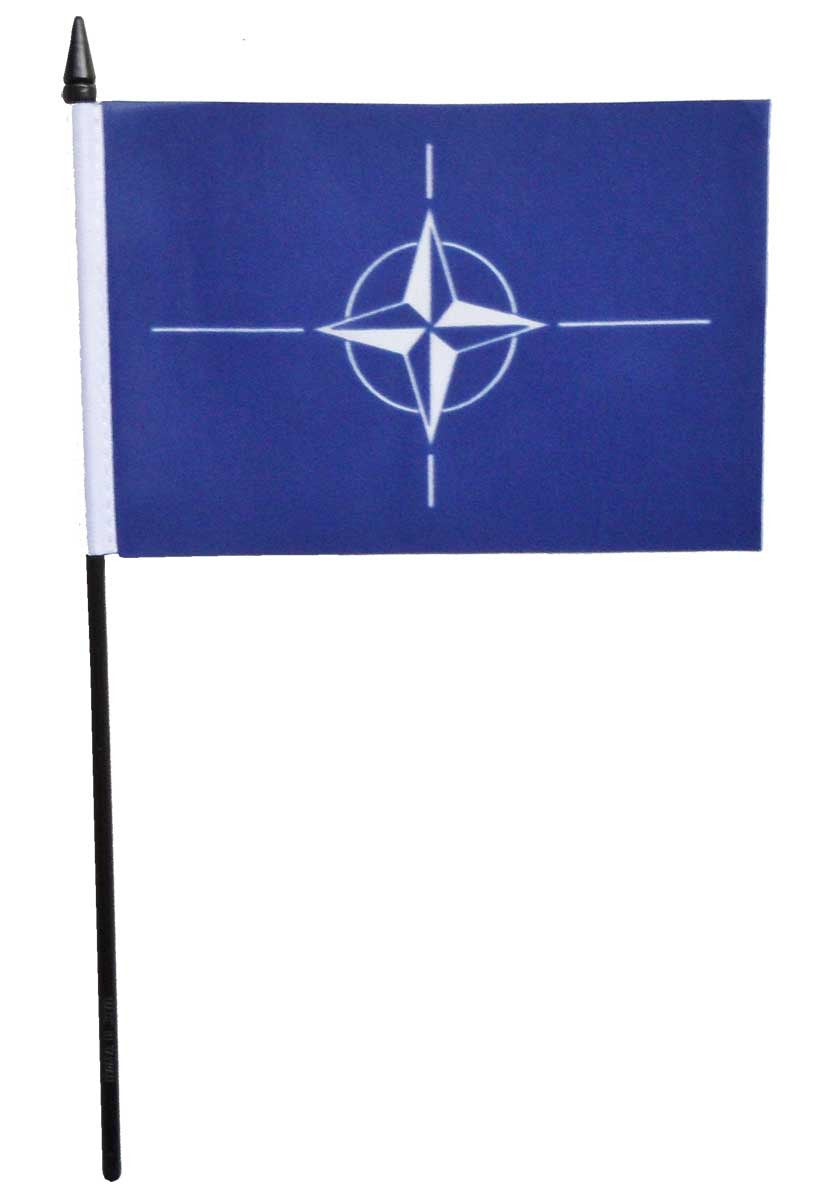NATO Desk Flag | Buy NATO Table Flags at Flag and Bunting Store