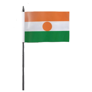 Niger Desk Flag | Buy Niger Table Flags at Flag and Bunting Store