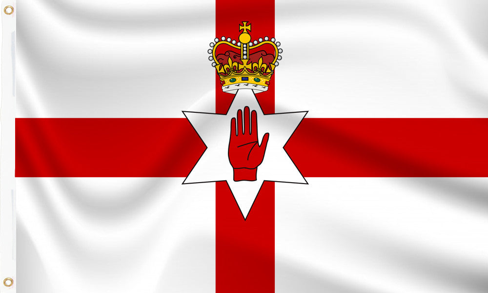 Buy Northern Ireland Red Hand Flags | Northern Ireland Ulster Banner at ...