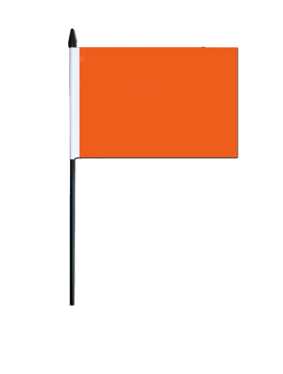 Orange Desk Flag | Buy Orange Table Flags at Flag and Bunting Store