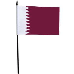 Qatar Desk Flag | Buy Qatari Table Flags at Flag and Bunting Store