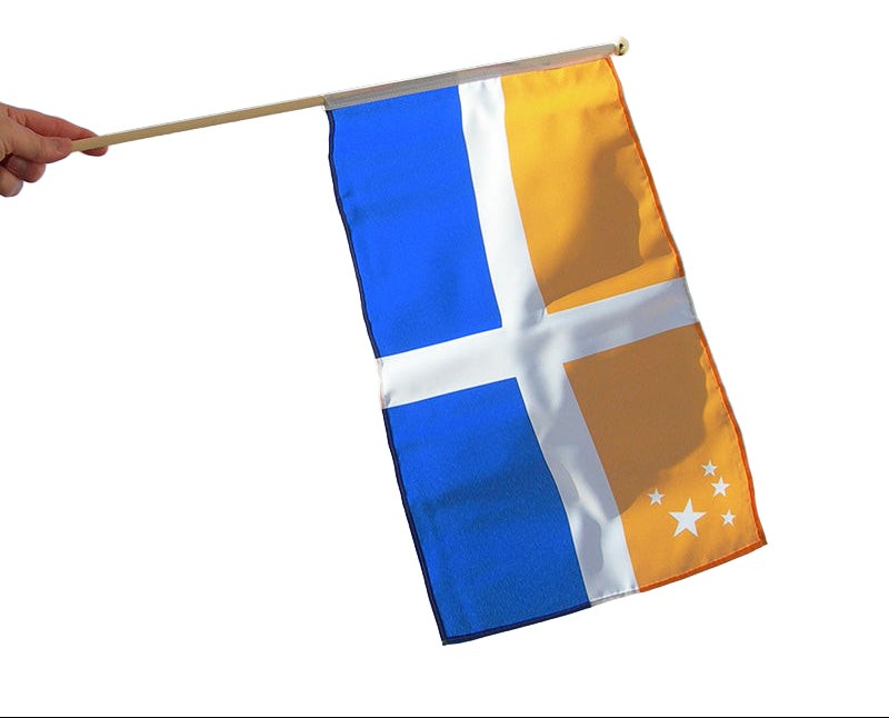 Isles of Scilly Waving Flag | Buy Isles of Scilly Hand Flags at Flag ...