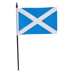 Scotland Official Blue Desk Flag | Buy Scottish Table Flags at Flag and ...