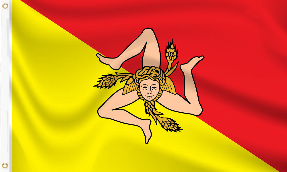 Sicily Flag - European Regional Flags | UK Fast Delivery – Flag and ...