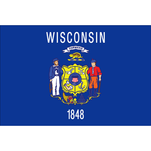 Buy Wisconsin Flags | Wisconsin State Flags for sale at Flag and ...